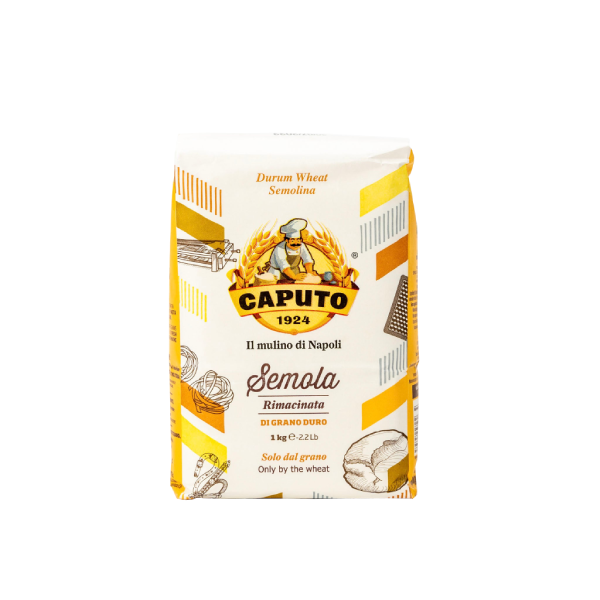 CAPUTO SEMOLINA RIMACINATA FLOUR (1KG) - Casa di Vini